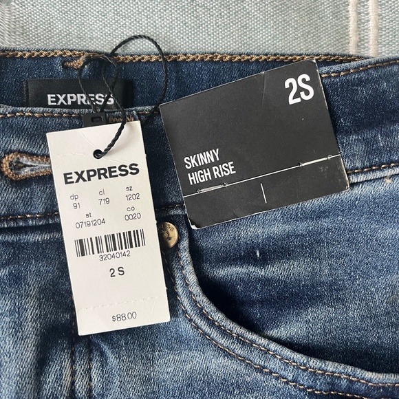 Express | Jeans | Express Skinny High Rise Jeans | Poshmark